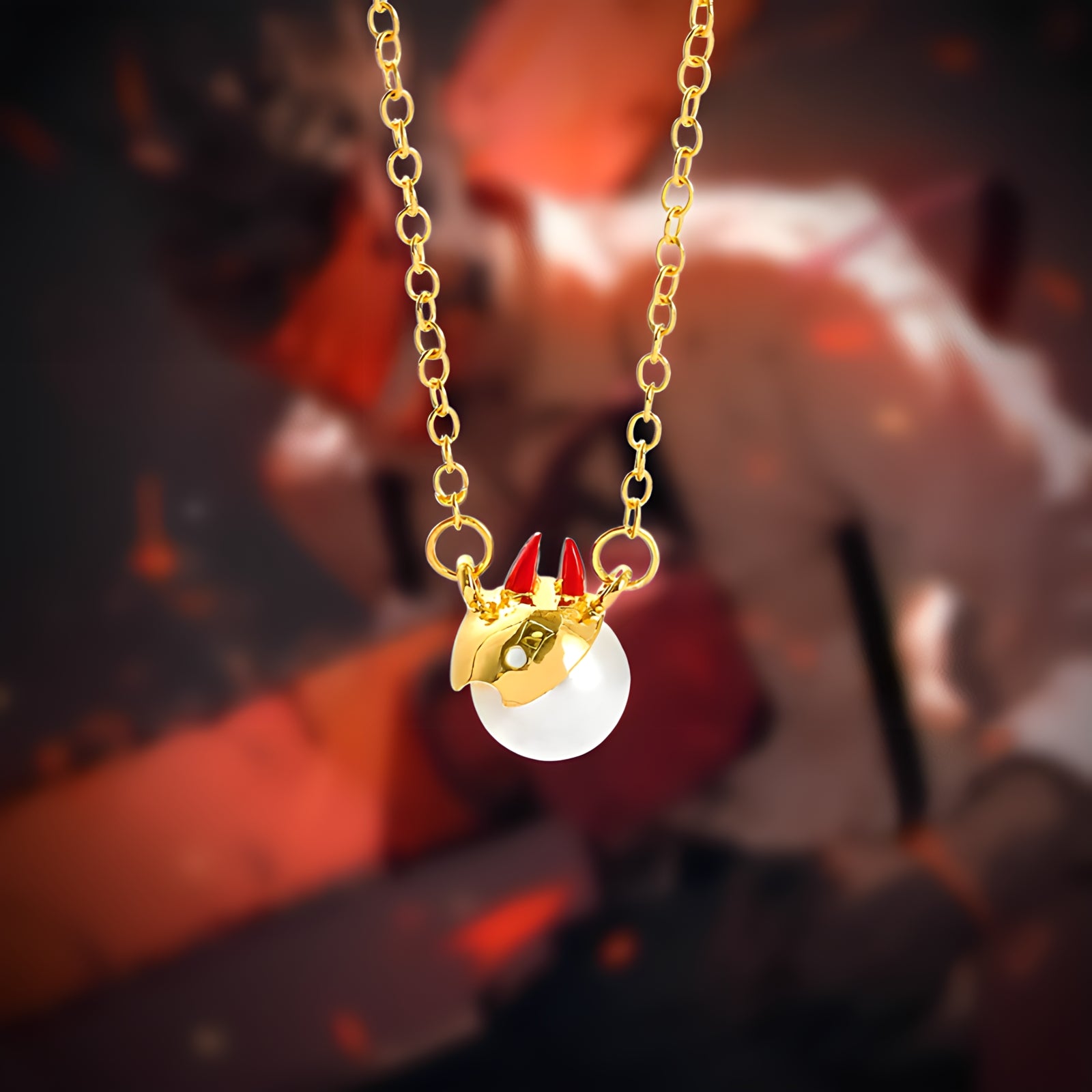 Lantisor cu Pandantiv, Chainsaw Man, Power, Blood Fiend, Denji, Pochita ...